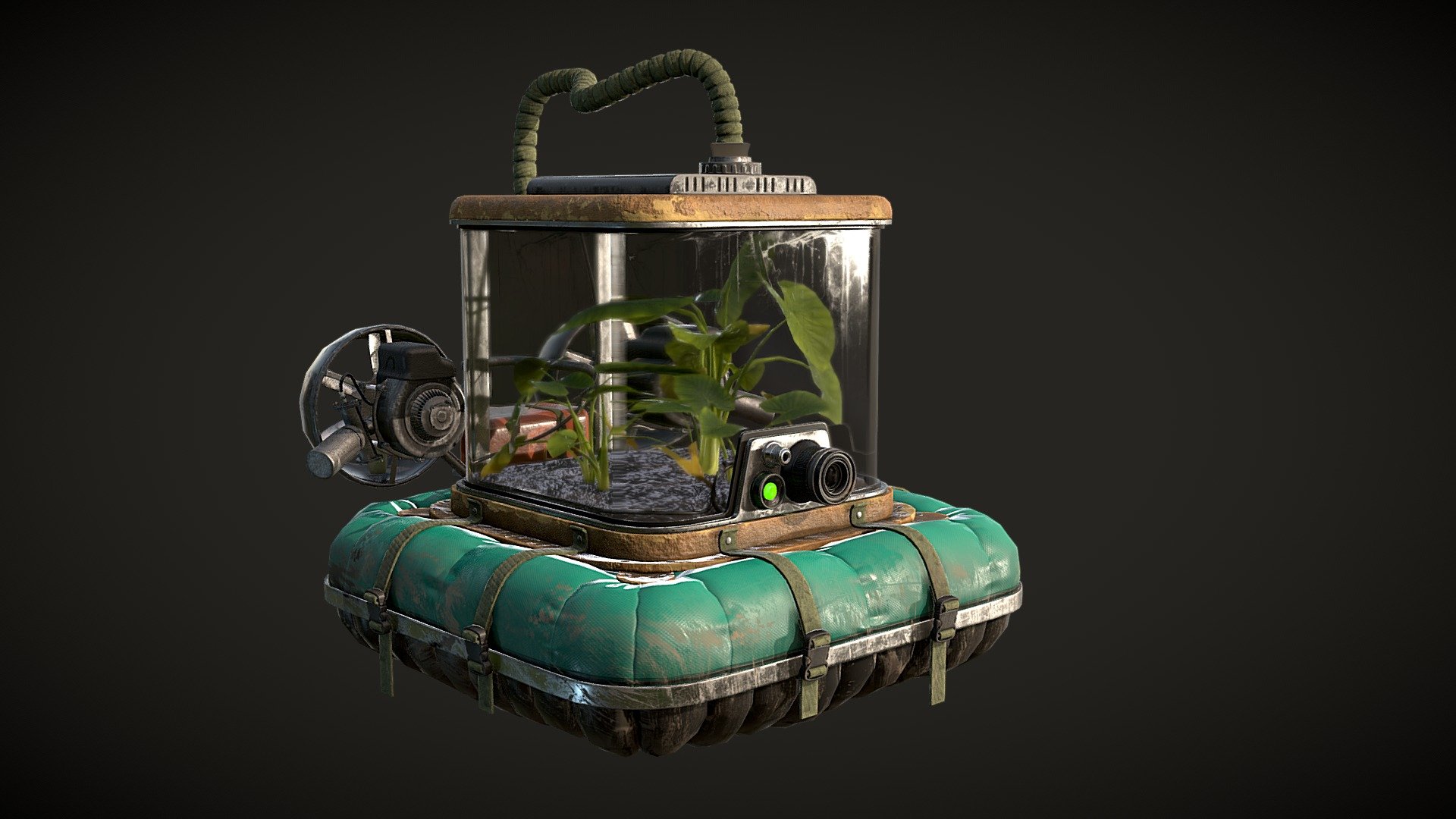 The Floating Drone - 3D model by Marko Prokopyev (@MarkoProkopyev ...