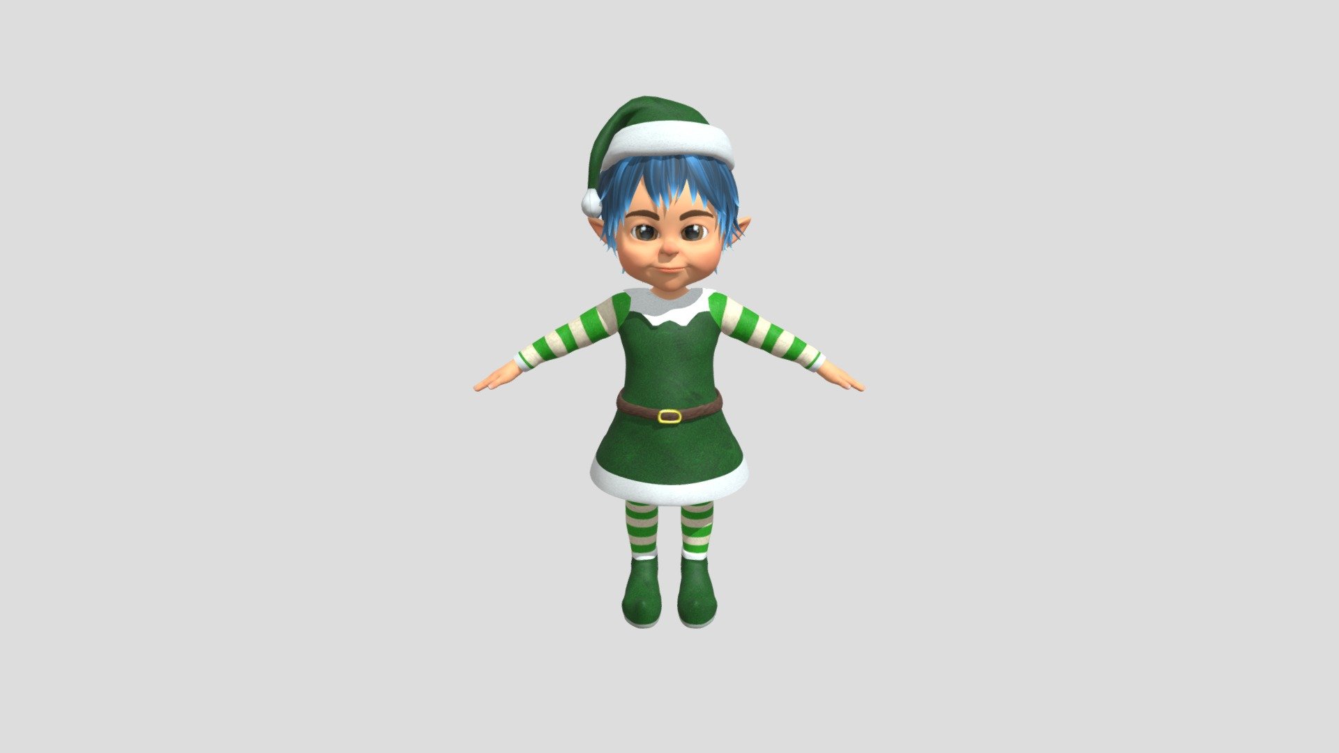 Little Elf - 3D model by CMDesing [089f39b] - Sketchfab