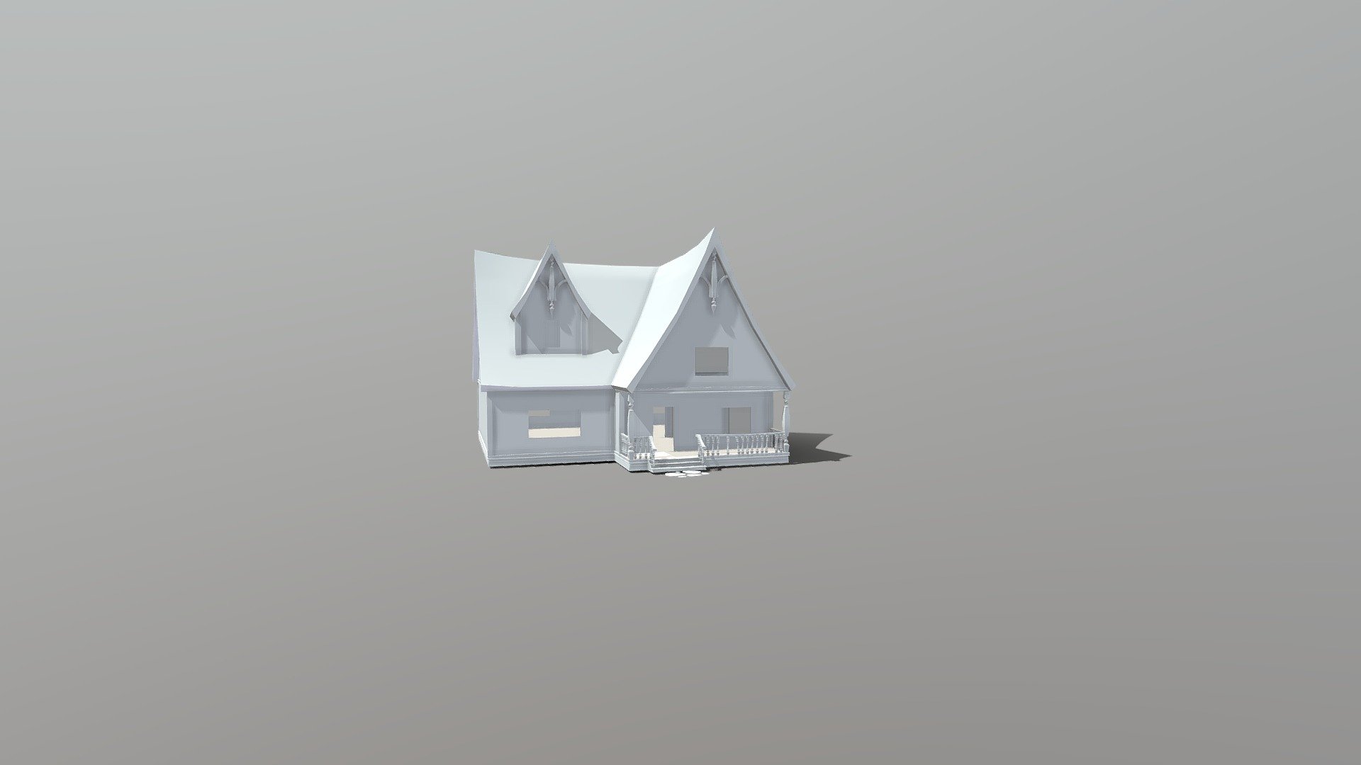 Hello Neighbor Alpha 2/3 Player House. - Download Free 3D model by ...