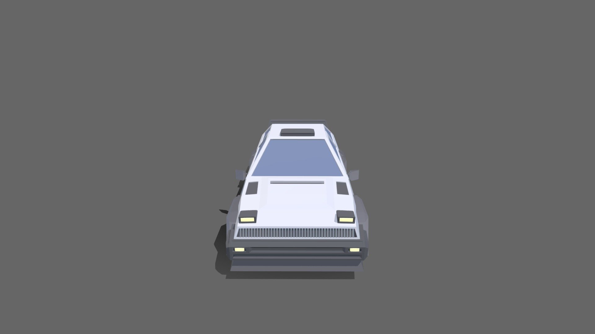 toyota AE86 low-poly - 3D model by JoeBizz [08a0d78] - Sketchfab