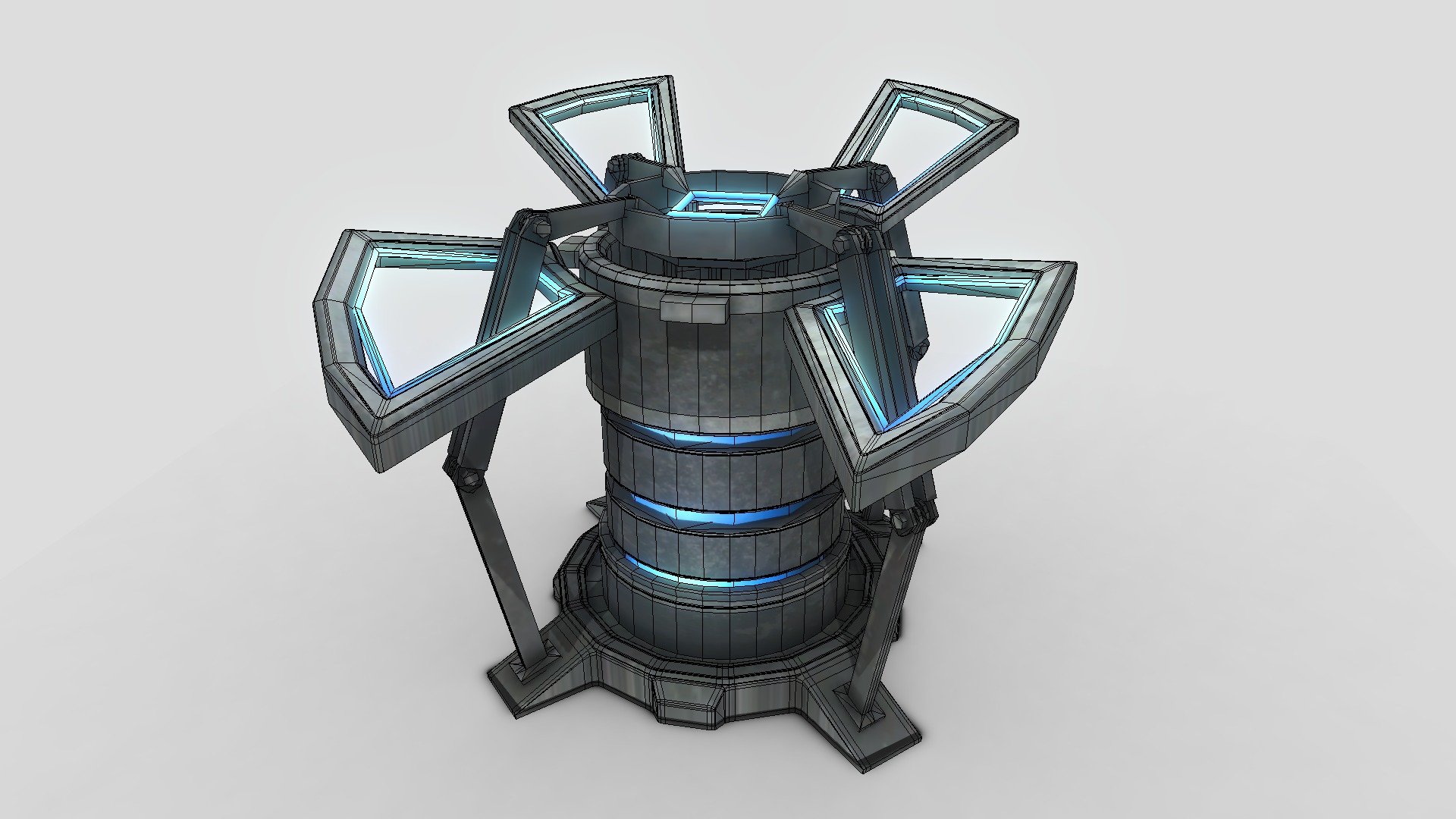 Electric Blue - Engine Thingy - Download Free 3D model by Carmalogue ...