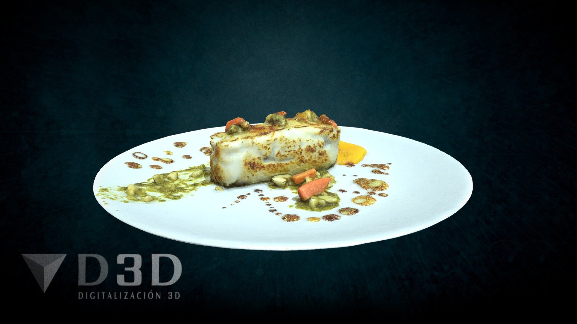 Plato de comida - Plate of food - 3D model by escaneado3d [08a1747 ...