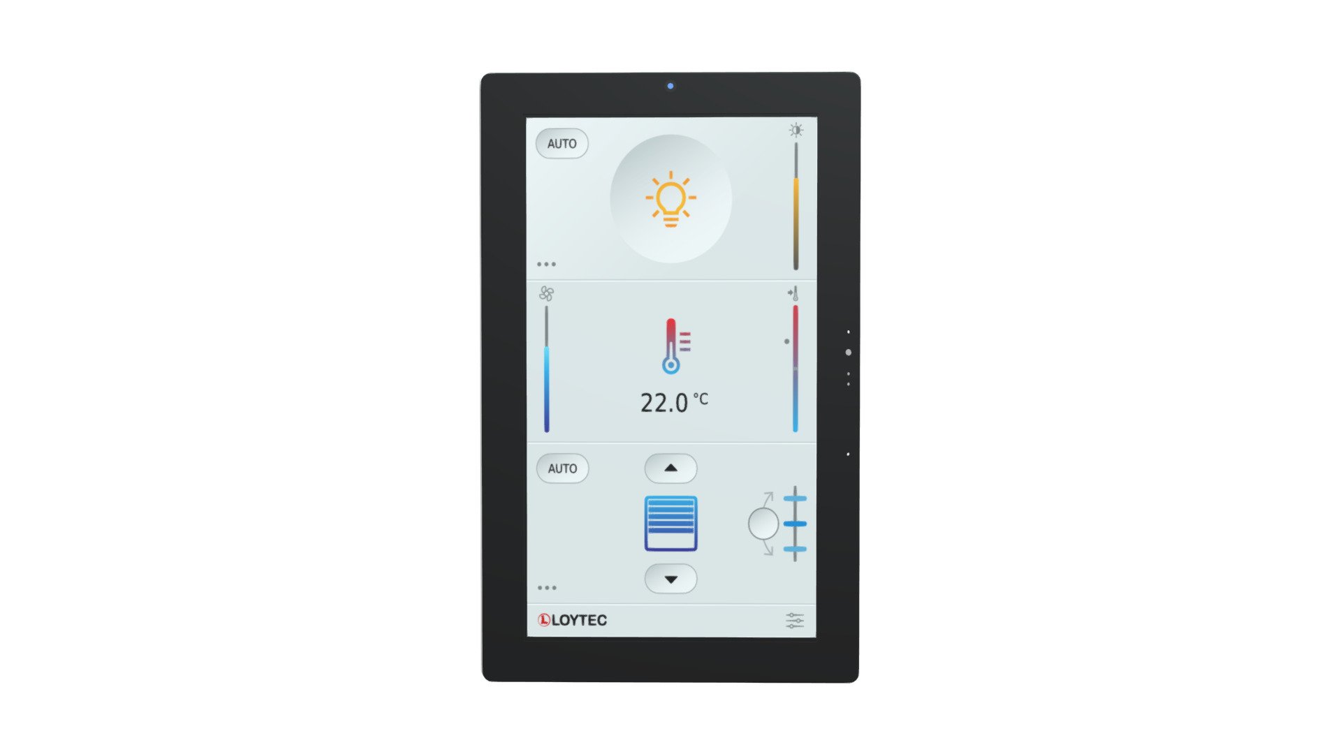 LPAD-7 Touch Panel - Black Front and White Skin - 3D model by LOYTEC ...