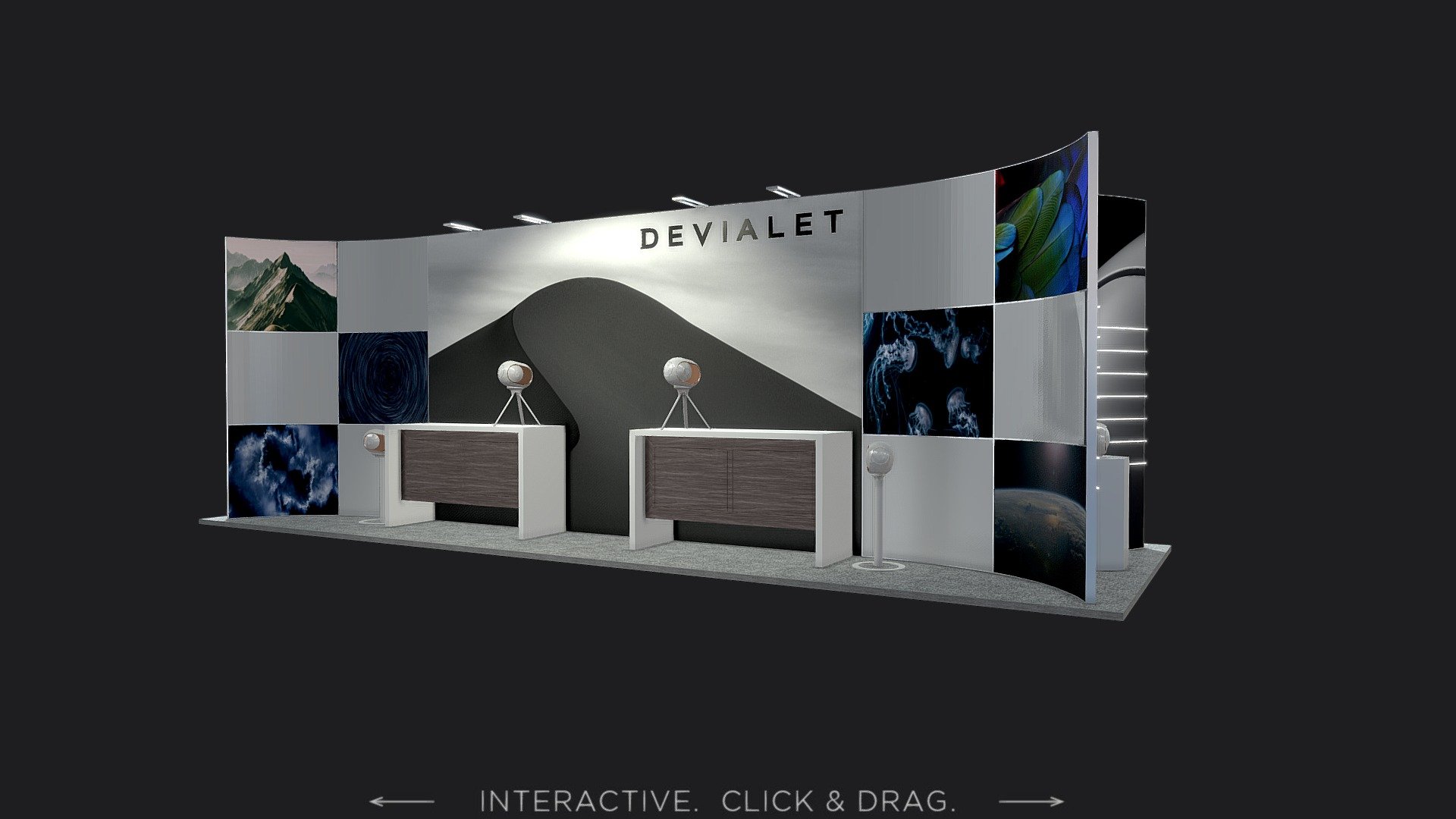 Devialet 10 X 30 CEDIA - 3D model by Altitude Exhibits ...
