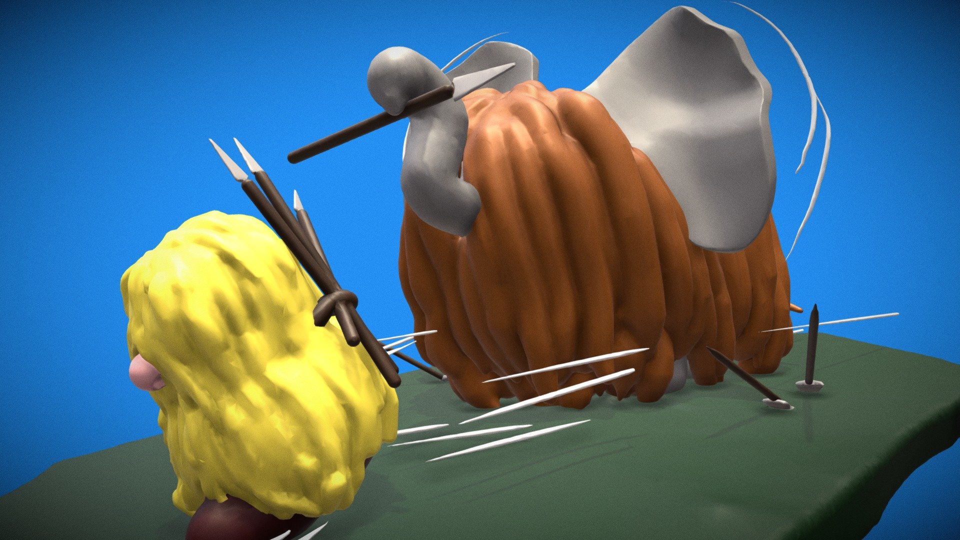 SculptJanuary-Day10: Bad Hunter - Download Free 3D model by smeerws ...