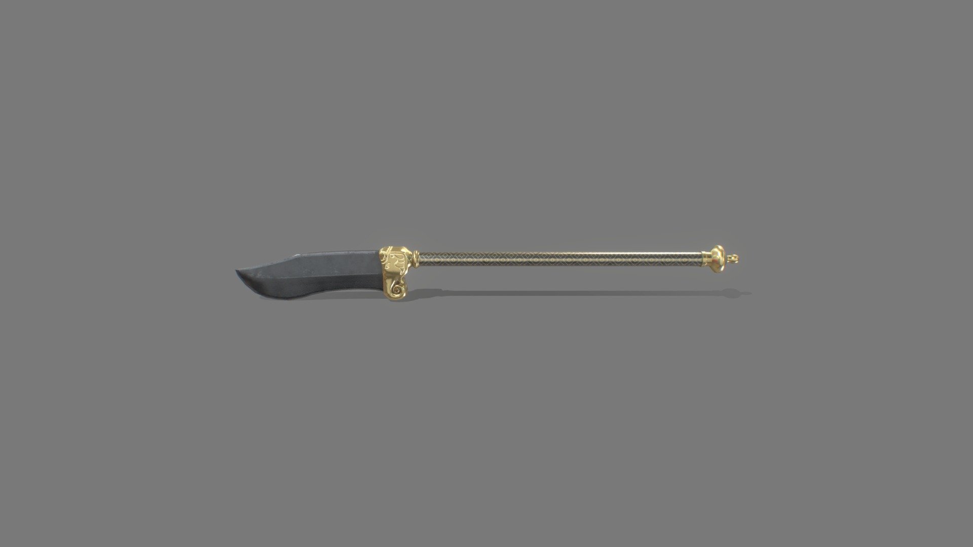 Bhuj weapon - 3D model by Chethan Kumar (@chetu) [08a46c0] - Sketchfab