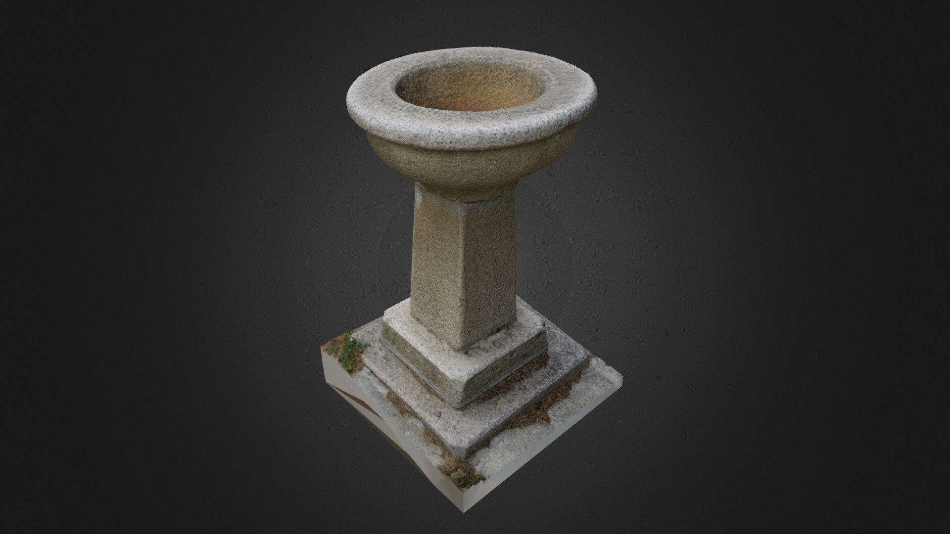 Stone basin - 3D model by Scans Planet (@ScansPlanet) [08a4a0e] - Sketchfab