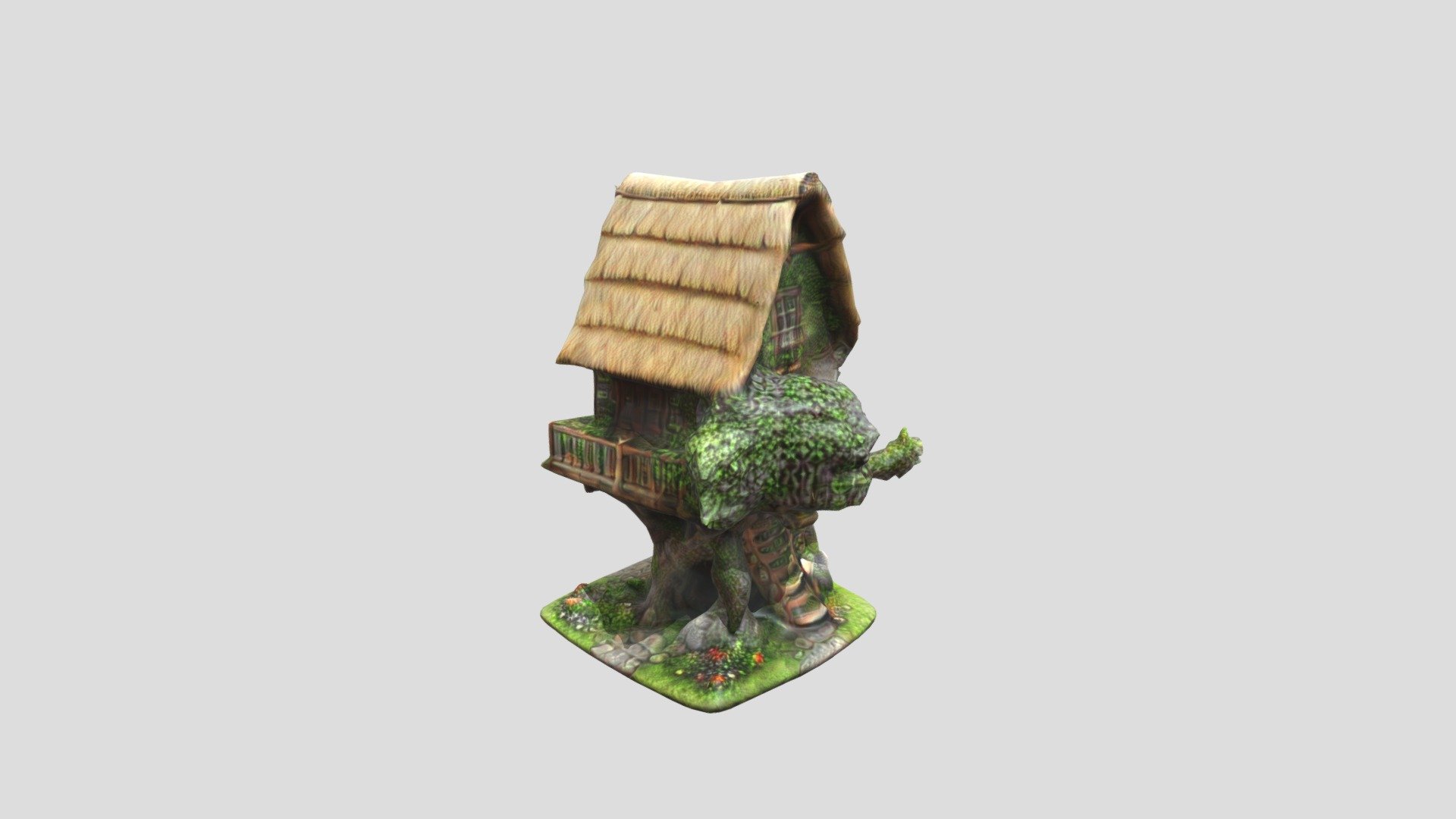 Tree House L - Download Free 3D model by stefanorivera [08a67e9 ...