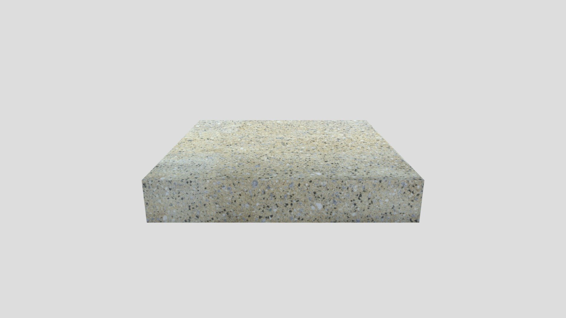 Ground Then Shotblasted (Kent) Buff Granite - Download Free 3D model by ...