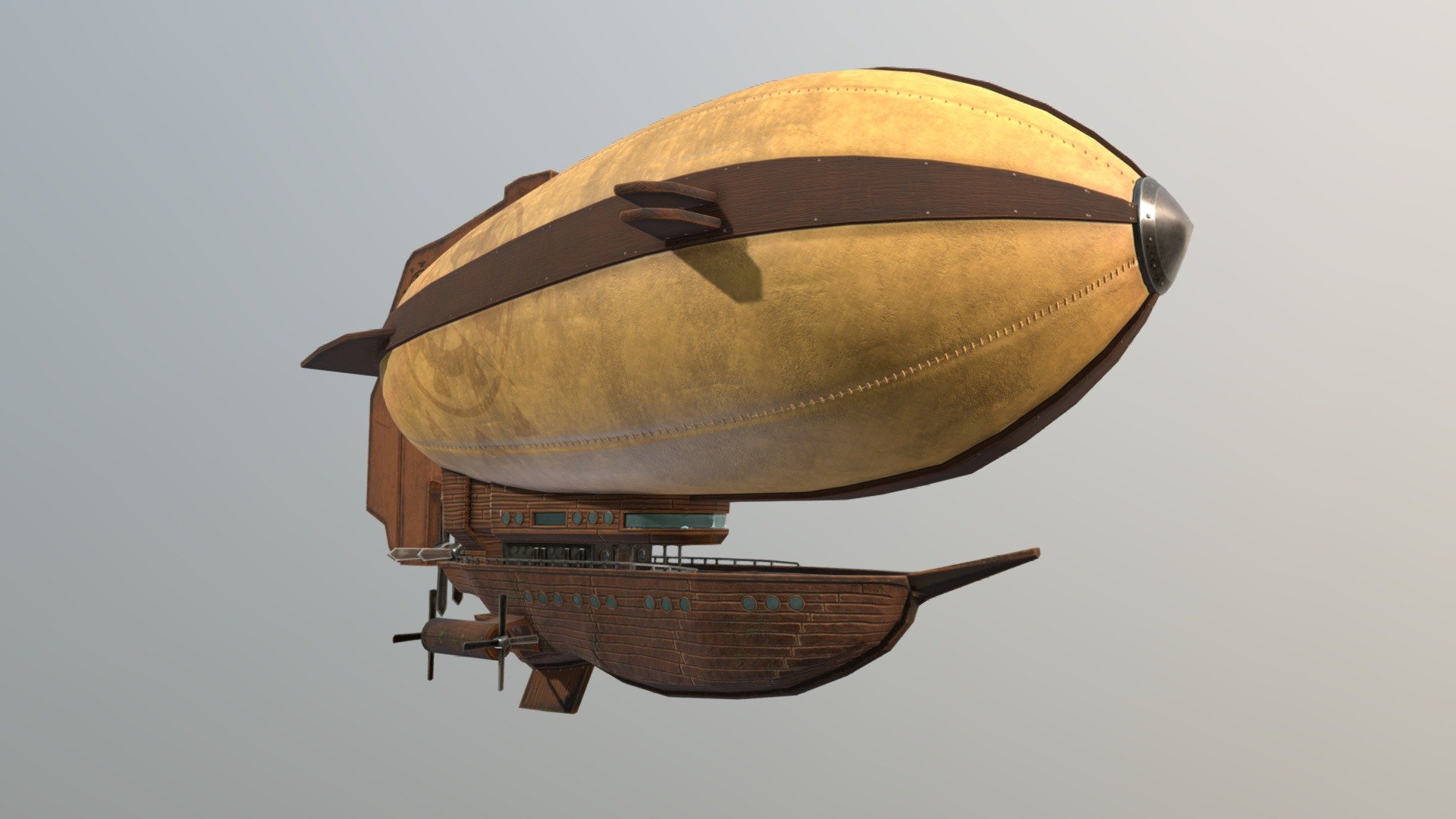 Project Ishmael Airship #2 - 3D model by Pavel.Kozulya [08a6b63 ...