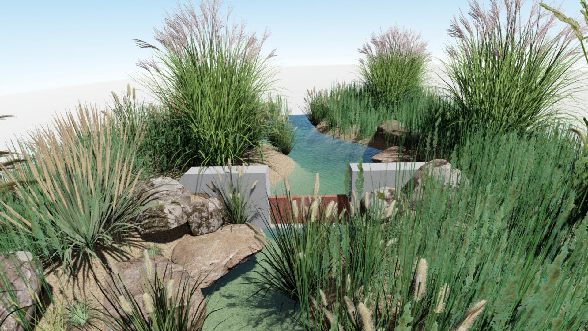 Bioswale Photosphere - Download Free 3D model by LSU Landscape ...