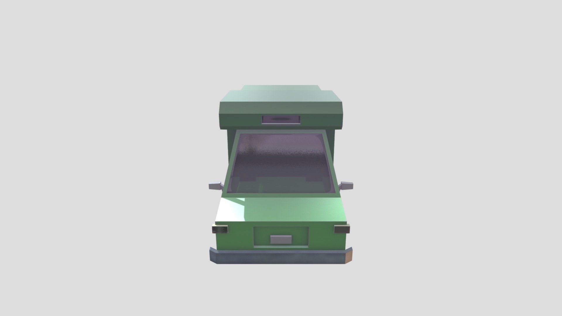 LOW POLY EGYPT POST CAR - 3D model by wedadmohy [08a6f3b] - Sketchfab