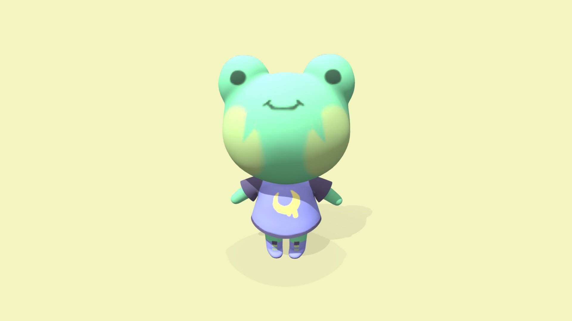 Lil Froggy - 3D model by Kim Baker (@Kim_Baker) [08a8014] - Sketchfab