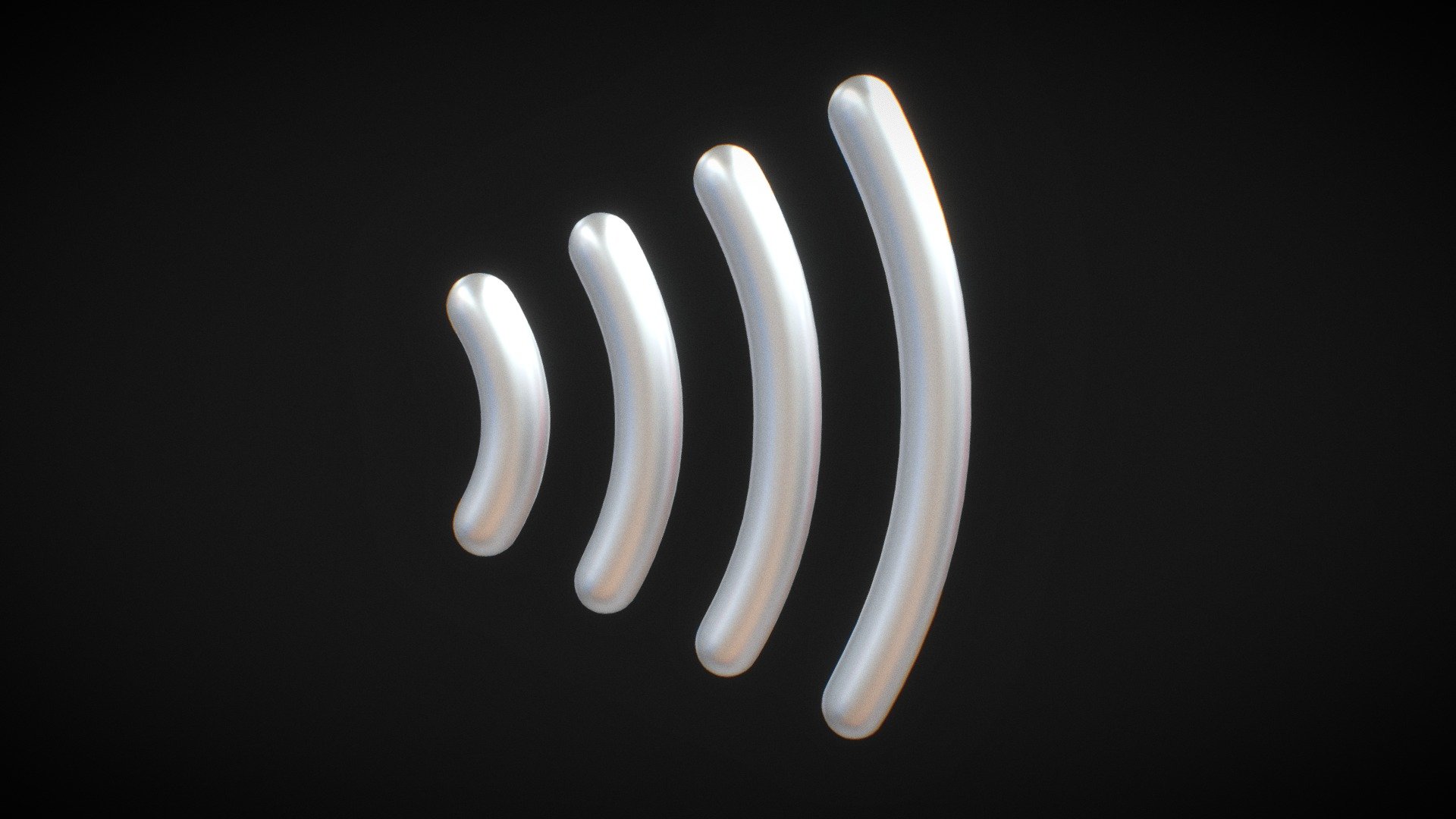 NFC Sign (or Wi-Fi) - Download Free 3D model by Alexander (@pravdin ...