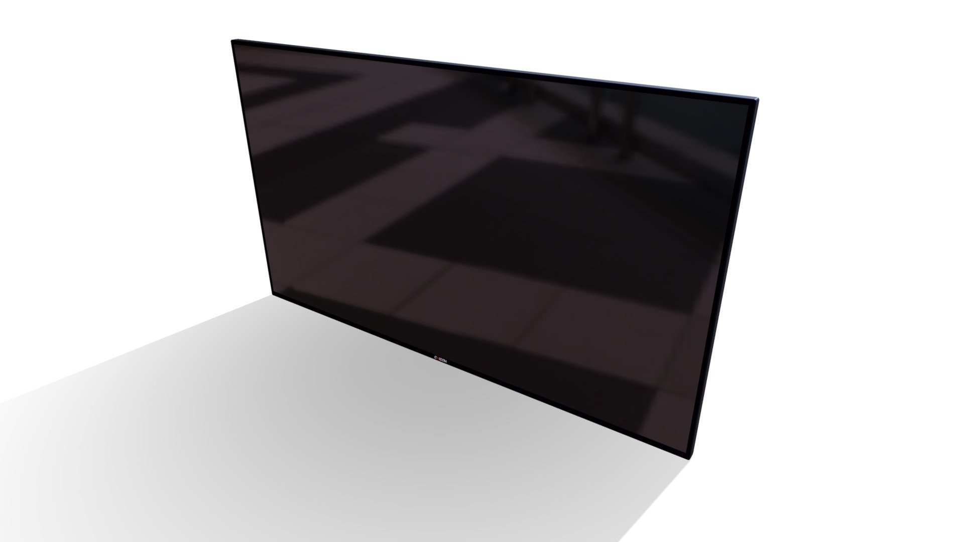 55 Inch LED TV Video Display - Buy Royalty Free 3D model by cavicom ...