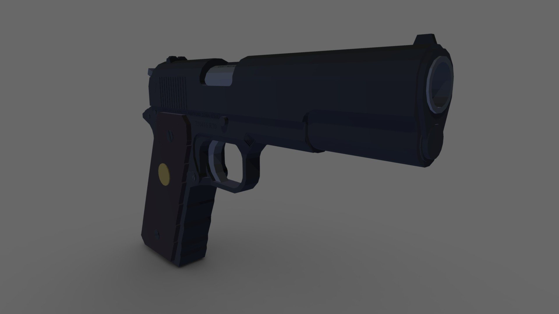 Colt 1911 Series'70s - 3D model by RuddiMinecraft [08aa35f] - Sketchfab