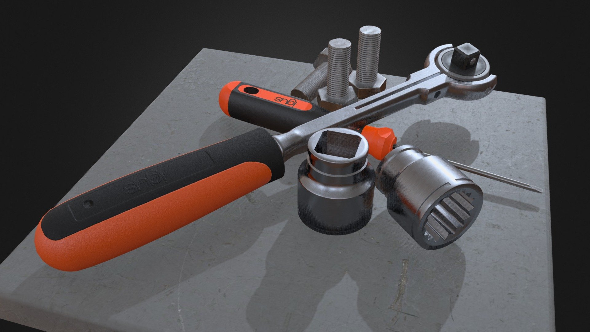 IGUS VR/AR Optimized tools and bolts - 3D model by Zunai3d [08abc43 ...