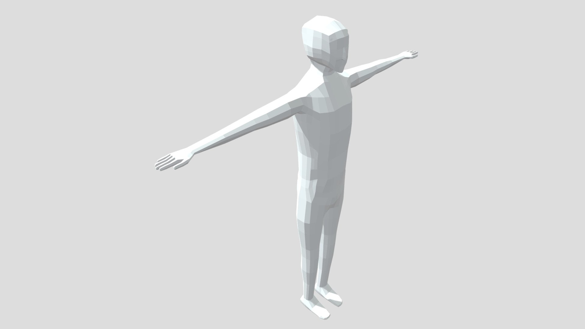 Male Human Low-Poly Base - Download Free 3D model by Fhraze [08ac769 ...