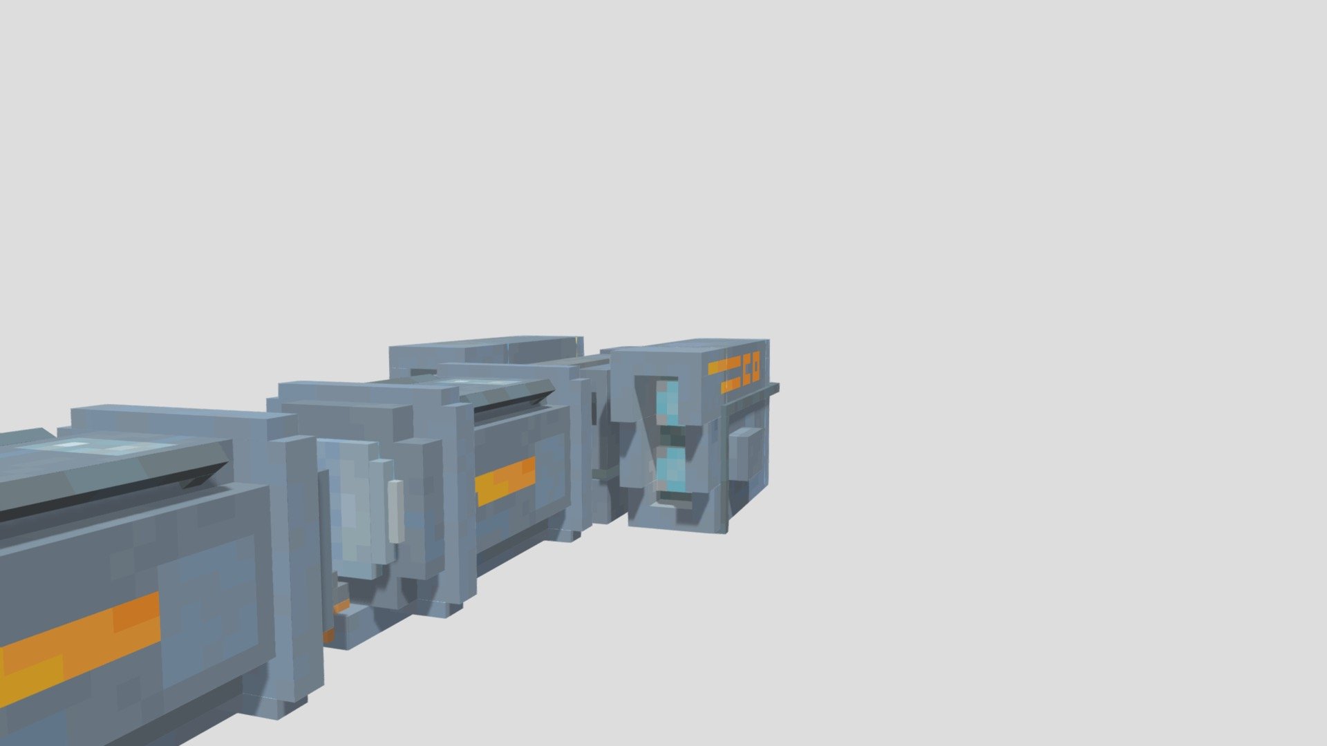 Freight Spaceship - Download Free 3D model by Potatoic [08ad16d ...