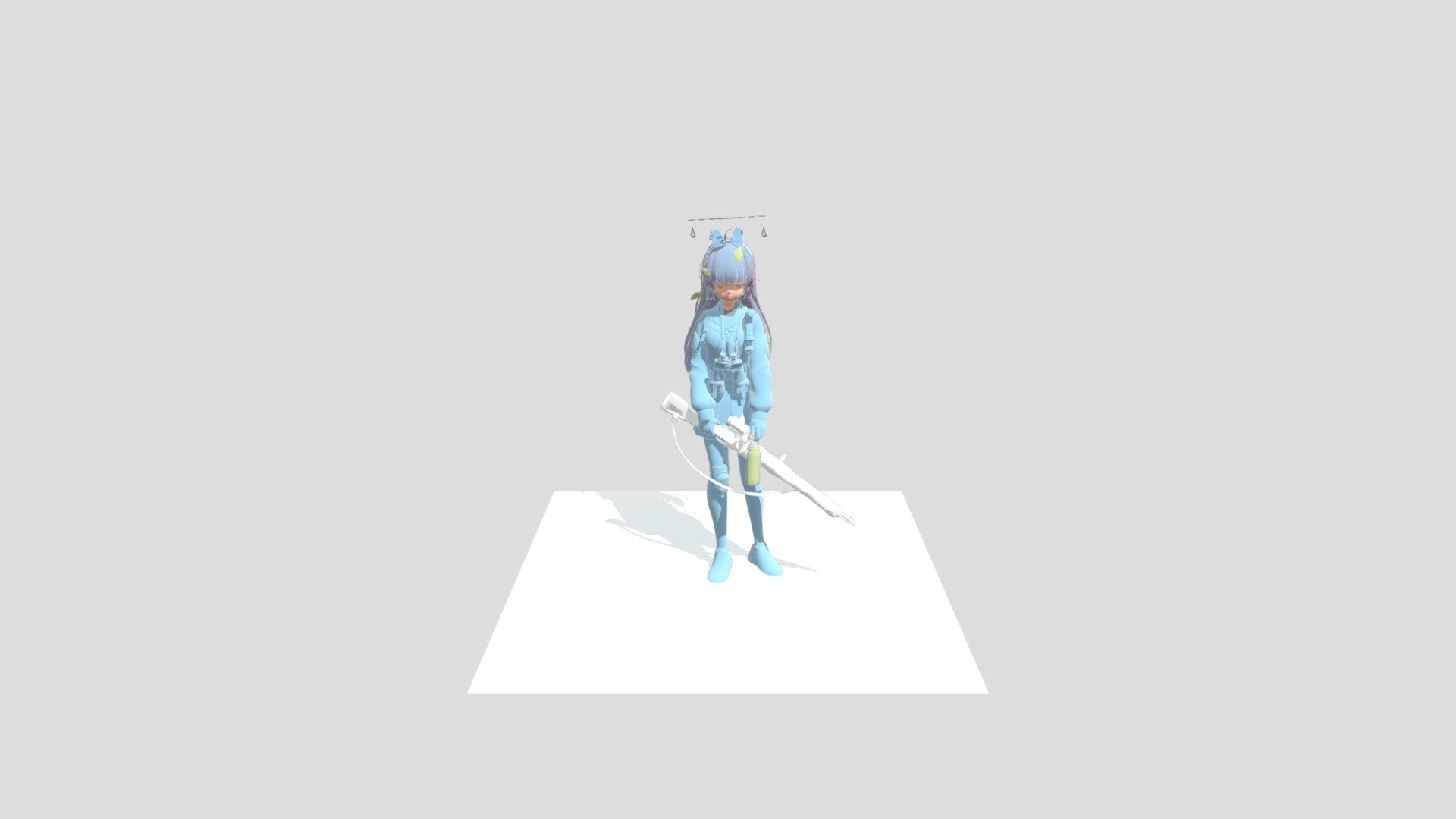 Miyu Akey Rigging - 3D model by hongjie.h.hu [08adf81] - Sketchfab