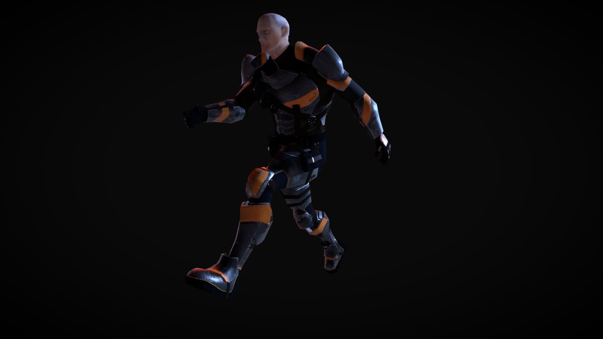 Character Run - 3D model by Pablo Rey Garcia (@PabloReyGarcia) [08afc47 ...