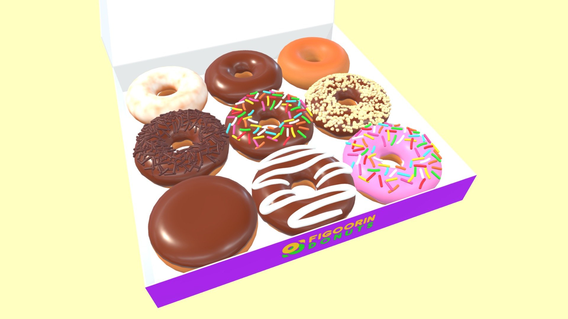 Donut 001 - Buy Royalty Free 3D model by Yuprita Ragiliastri (@figoorin ...