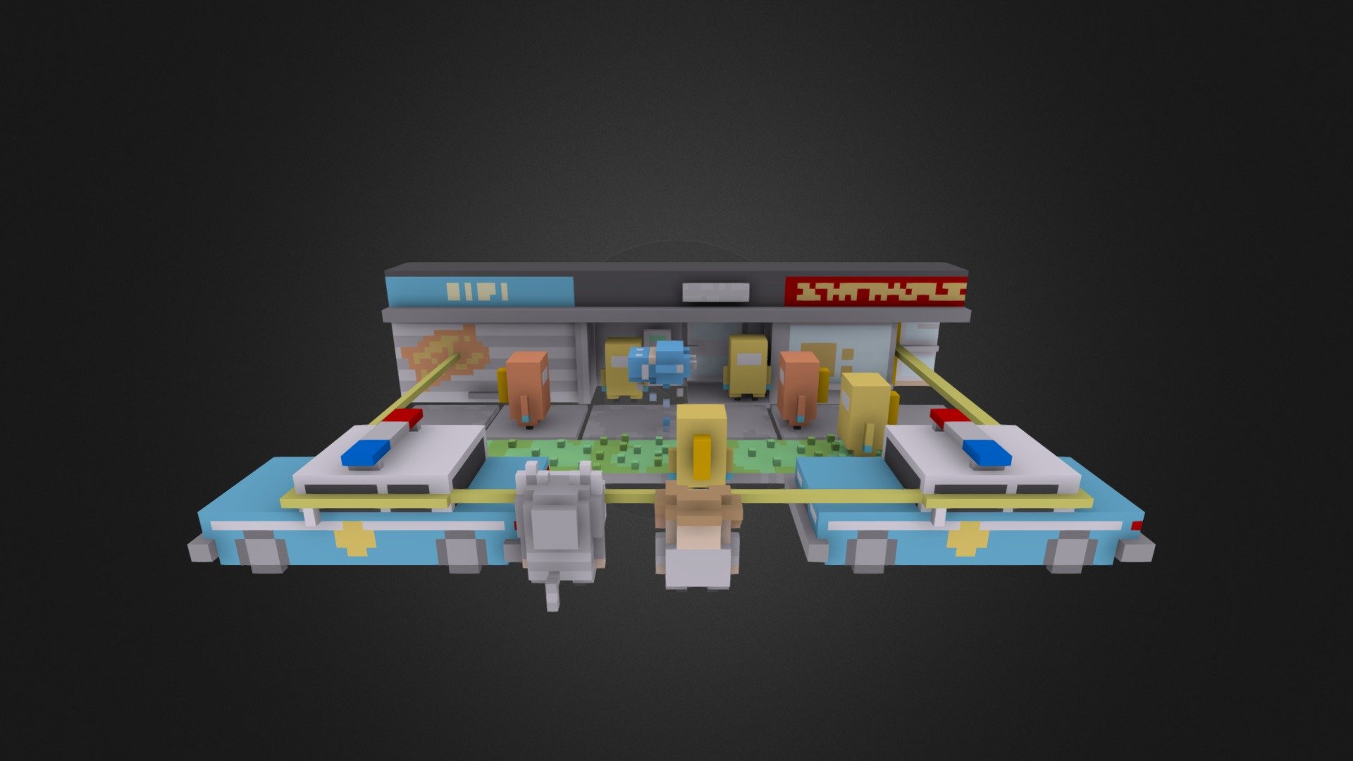 Scene Hazmat - 3D model by ephtracy [08b1b19] - Sketchfab