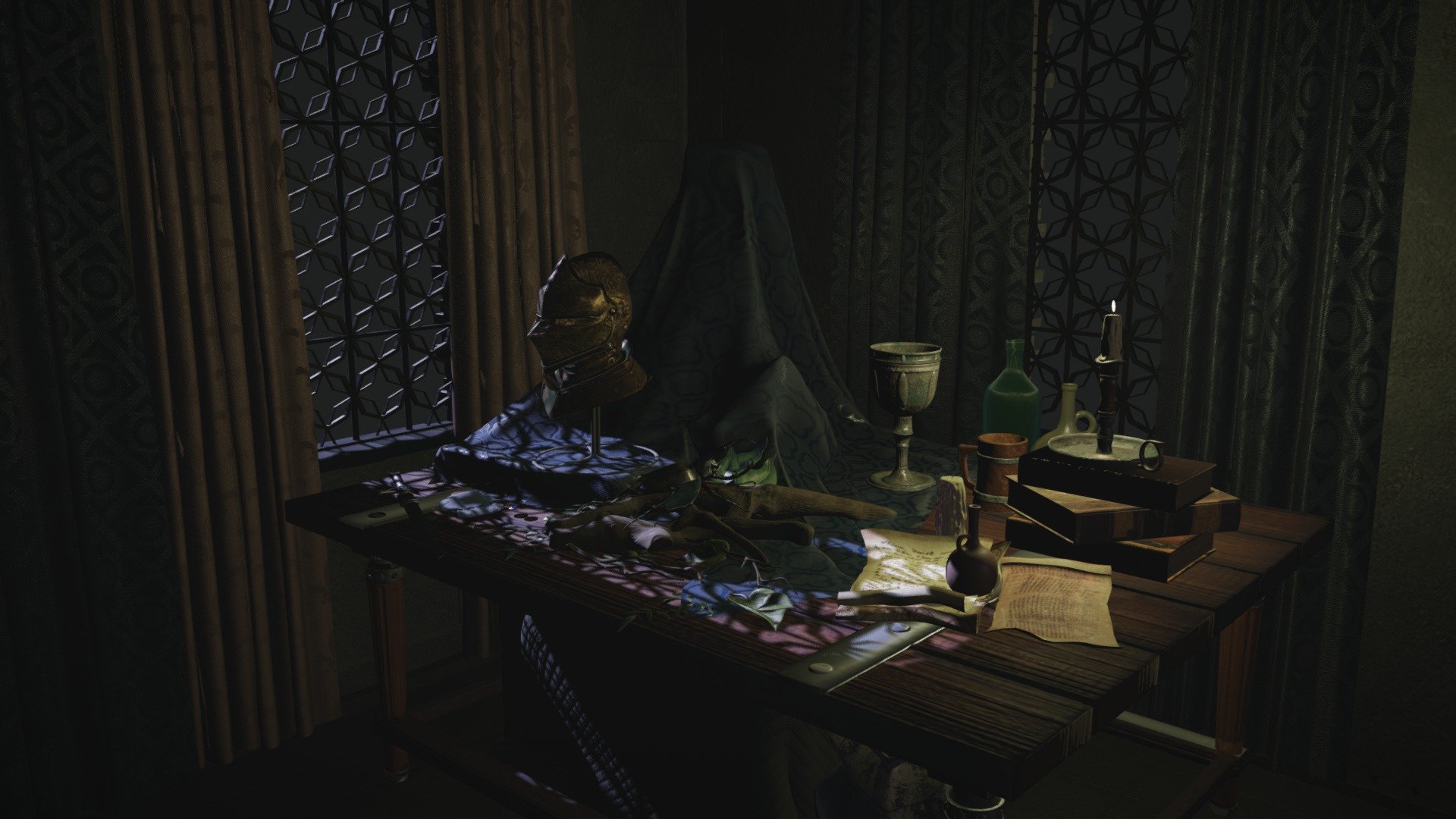 Medieval scene - 3D model by Alex Lysenko (@Oleksandra_Lysenko ...
