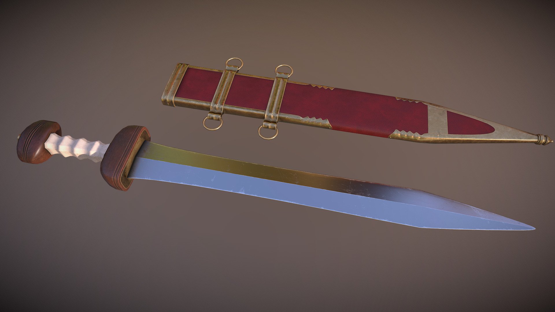 Gladius Type Mainz - 3D model by Garrettich [08b46be] - Sketchfab