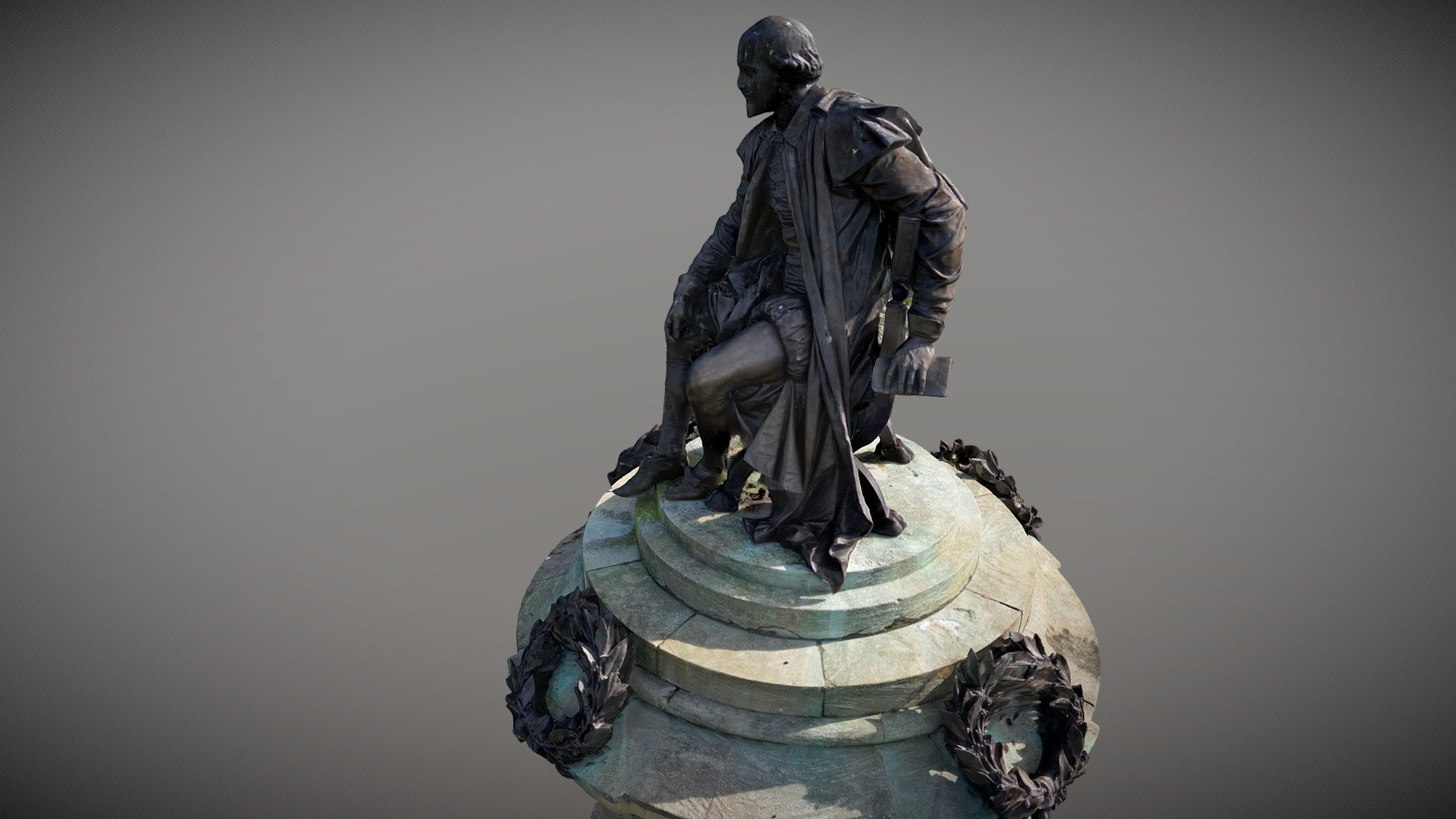 William Shakespeare photogrammetry - Buy Royalty Free 3D model by Alex ...