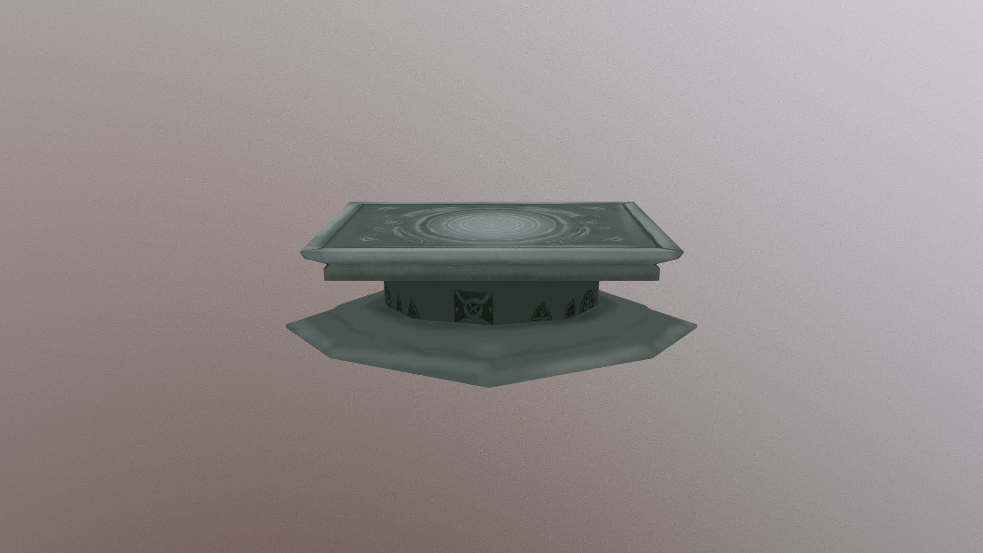 Stone Altar - 3D model by VoidDragonQueen (@VoidDragojQueen) [08b4a91 ...