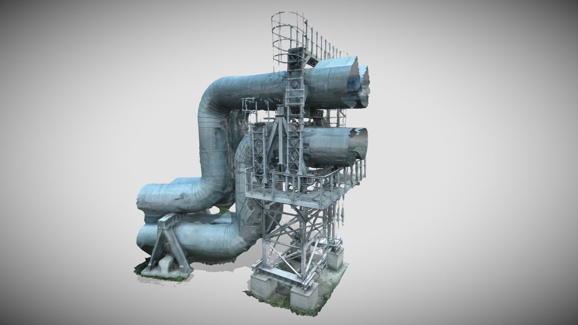 heating pipe assembly - 3D model by cadbimgroup [08b51e0] - Sketchfab