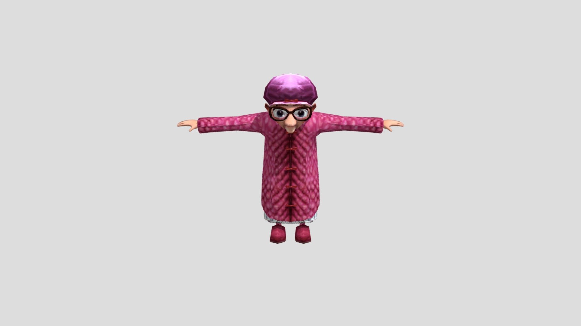 Mabel The Old Lady - Download Free 3D model by elikev247 [08b68dd ...