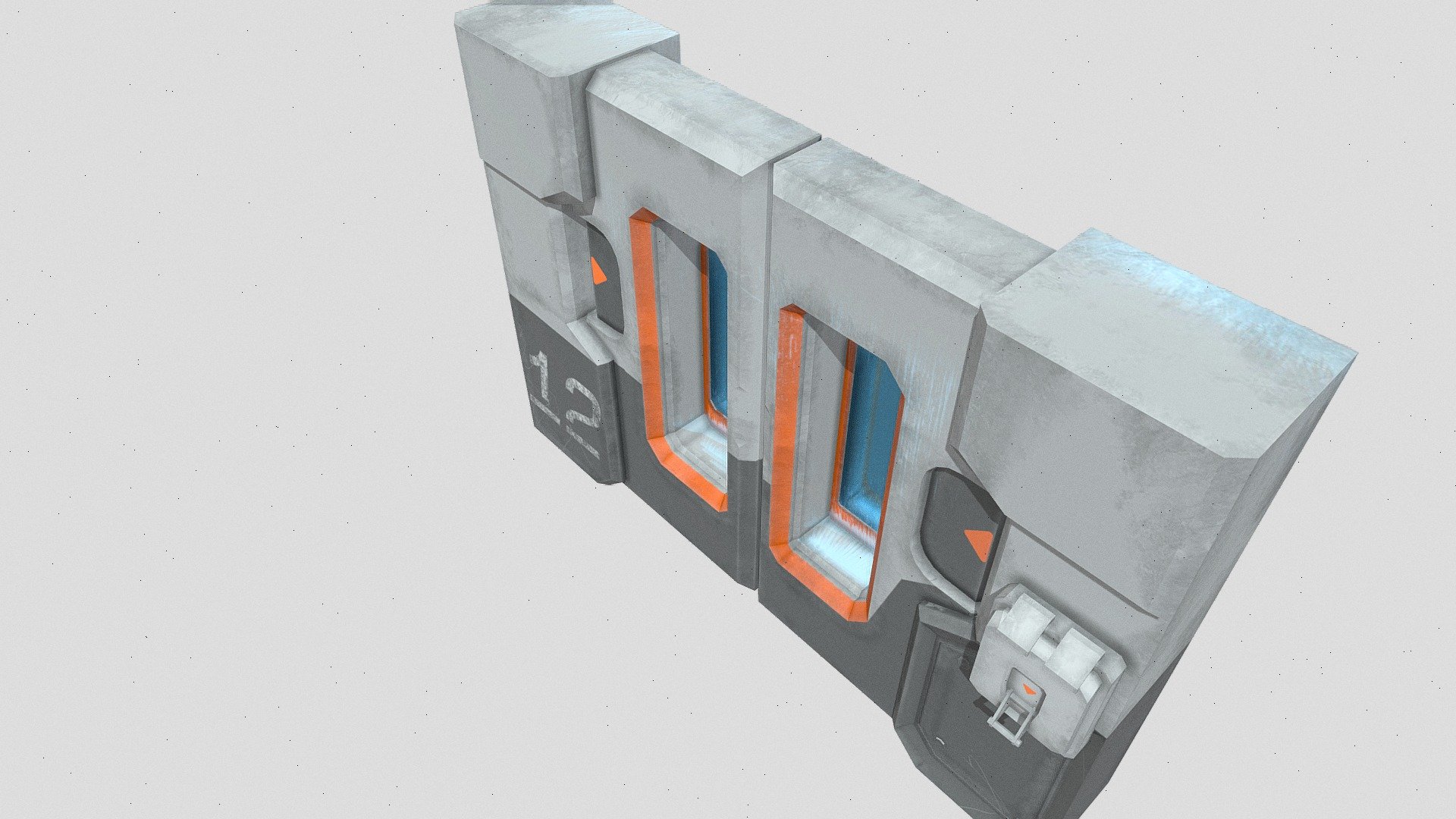 Mechanical Door_1 - Download Free 3D model by rinurfriend [08b6df0 ...