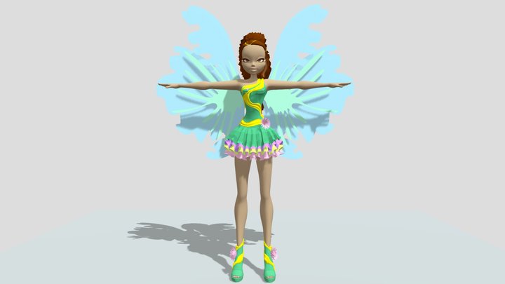 Winxclub 3D models - Sketchfab