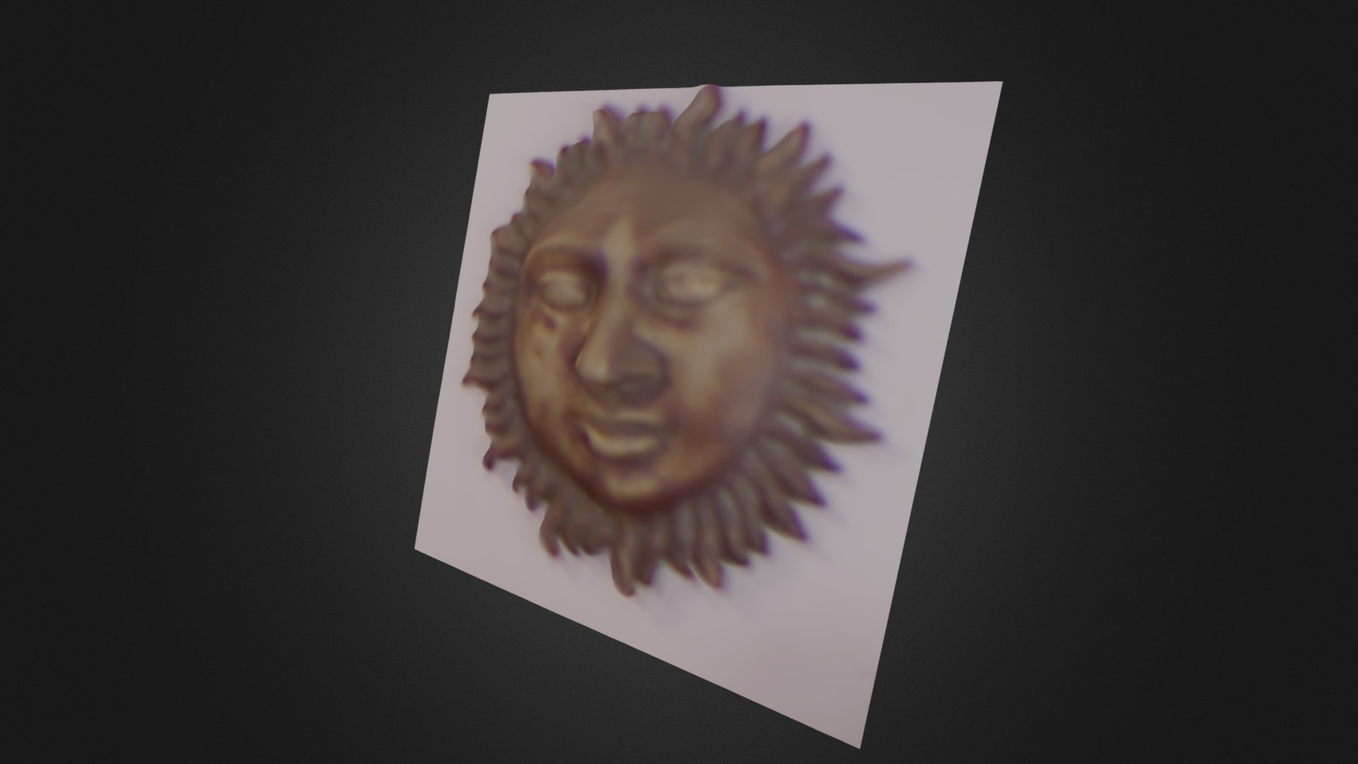 Bronze sun - 3D model by Luis (@habitainer) [08bcca2] - Sketchfab