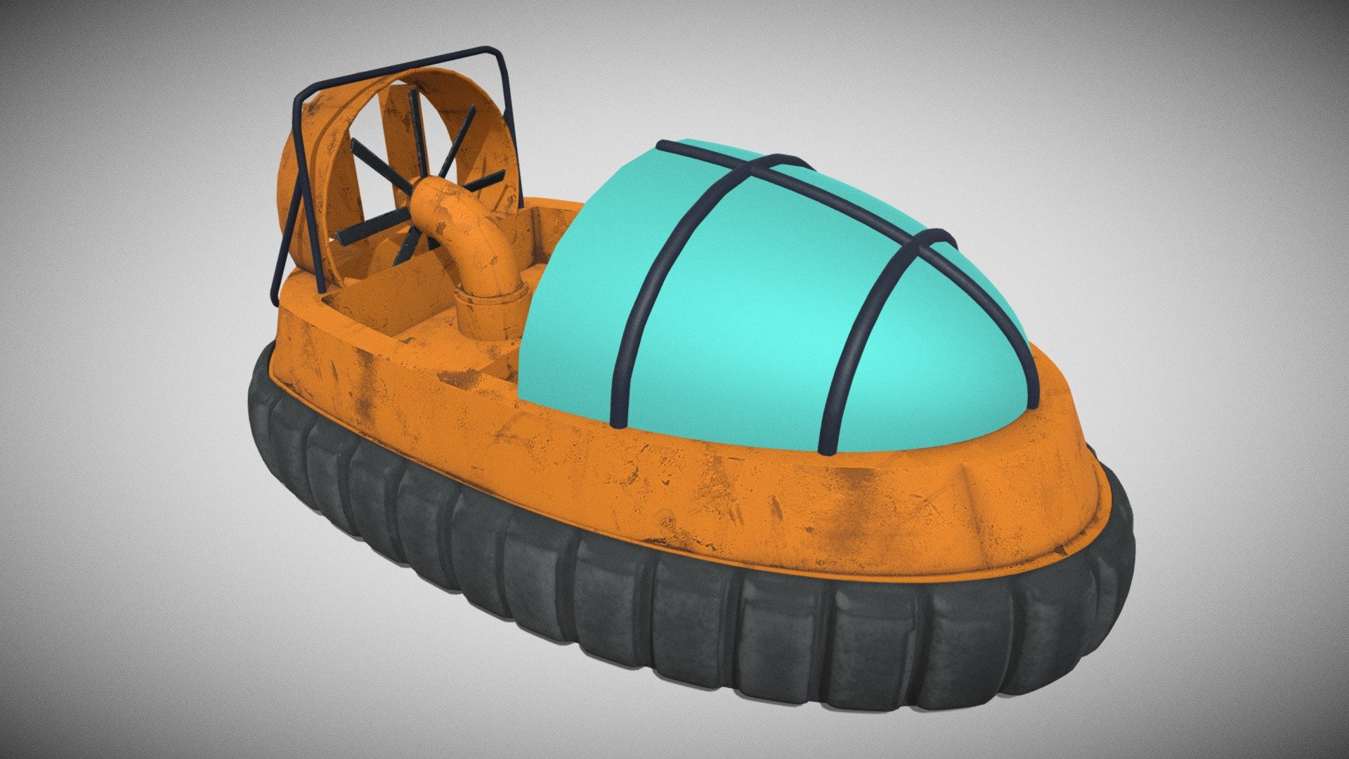 Hovercraft - 3D model by UlissesVinicios [08bcccf] - Sketchfab