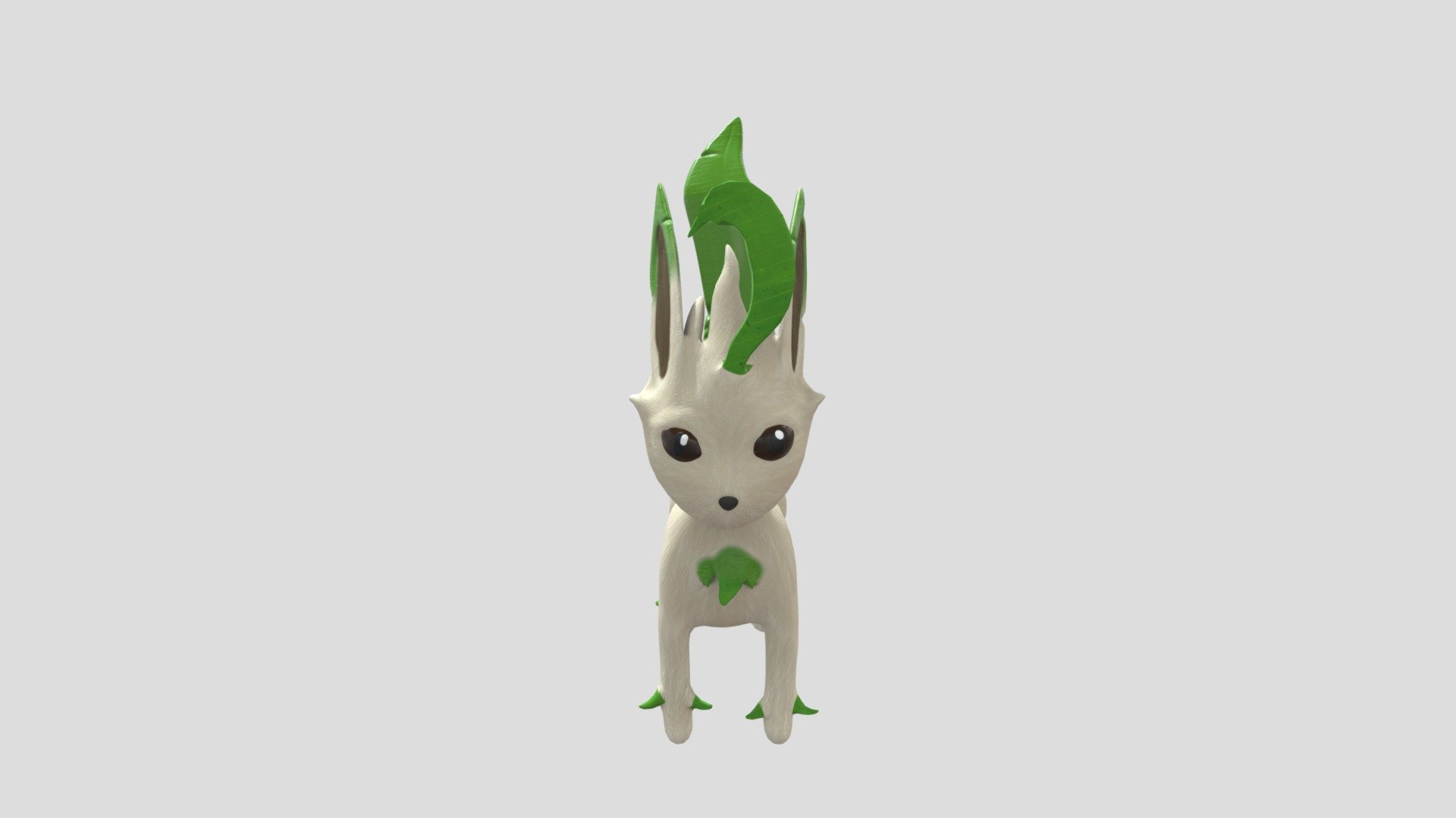 Leafeon - 3D model by Cosmic_catgirl [08be547] - Sketchfab