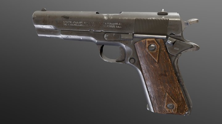 M1911 3D models - Sketchfab