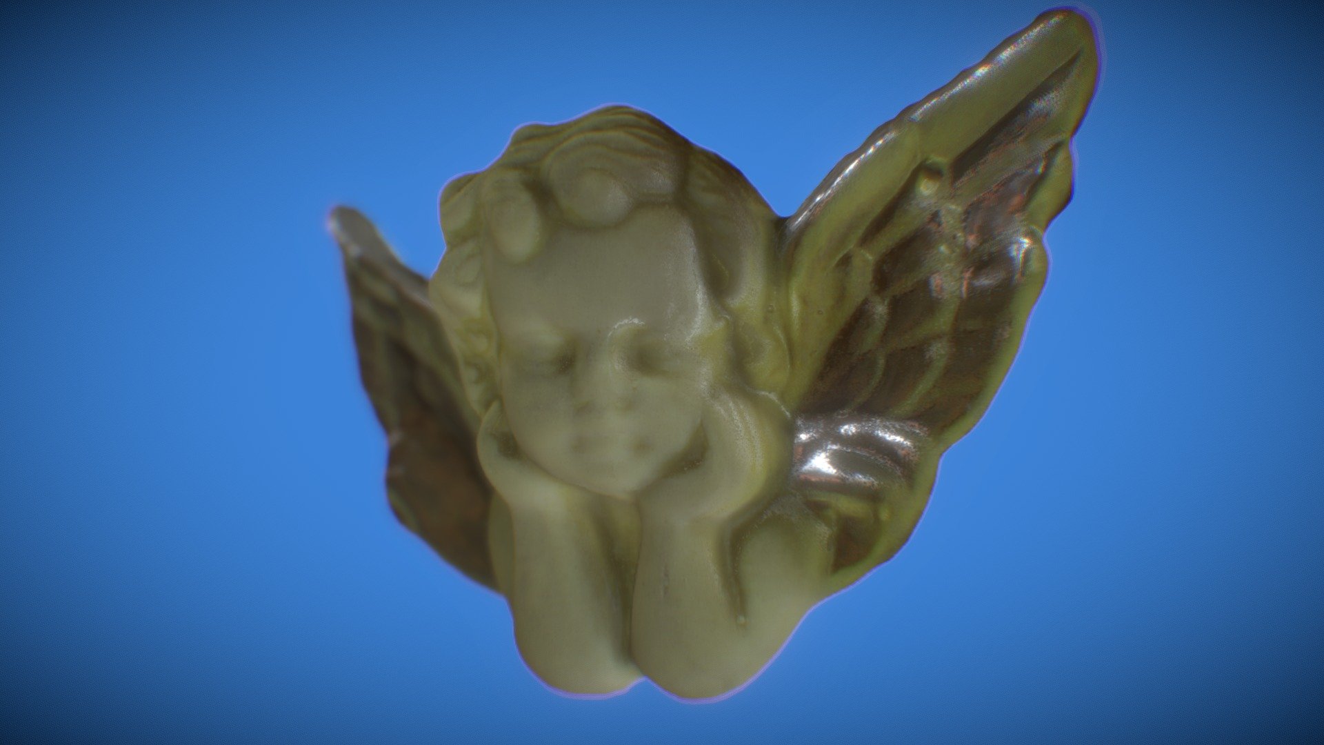 Wall Plaster Angel - Download Free 3D model by Costi Enrico ...