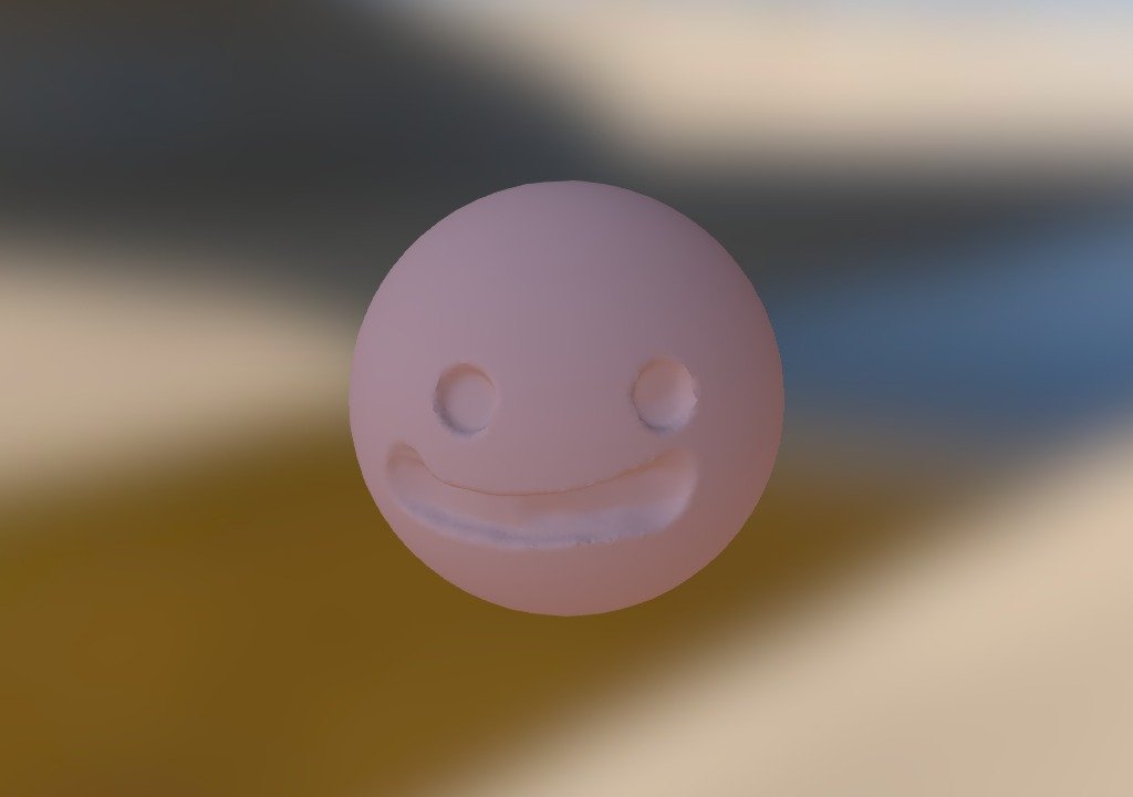 Smiley Face - 3D model by nothin [08c0dca] - Sketchfab
