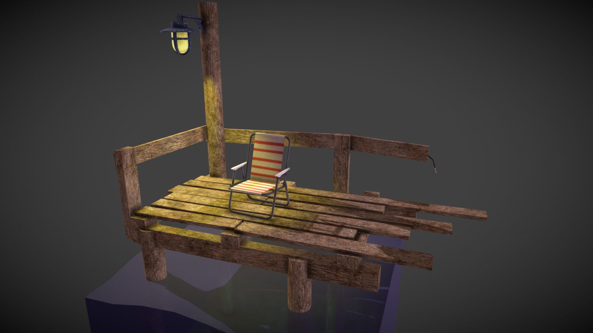 Ominous Dock - 3D model by Noroff Interactive Media (@noroff_IM ...