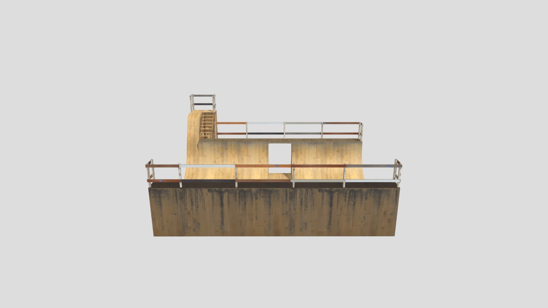 Halfpipe Uv - Download Free 3D model by roneelee [08c3ba3] - Sketchfab