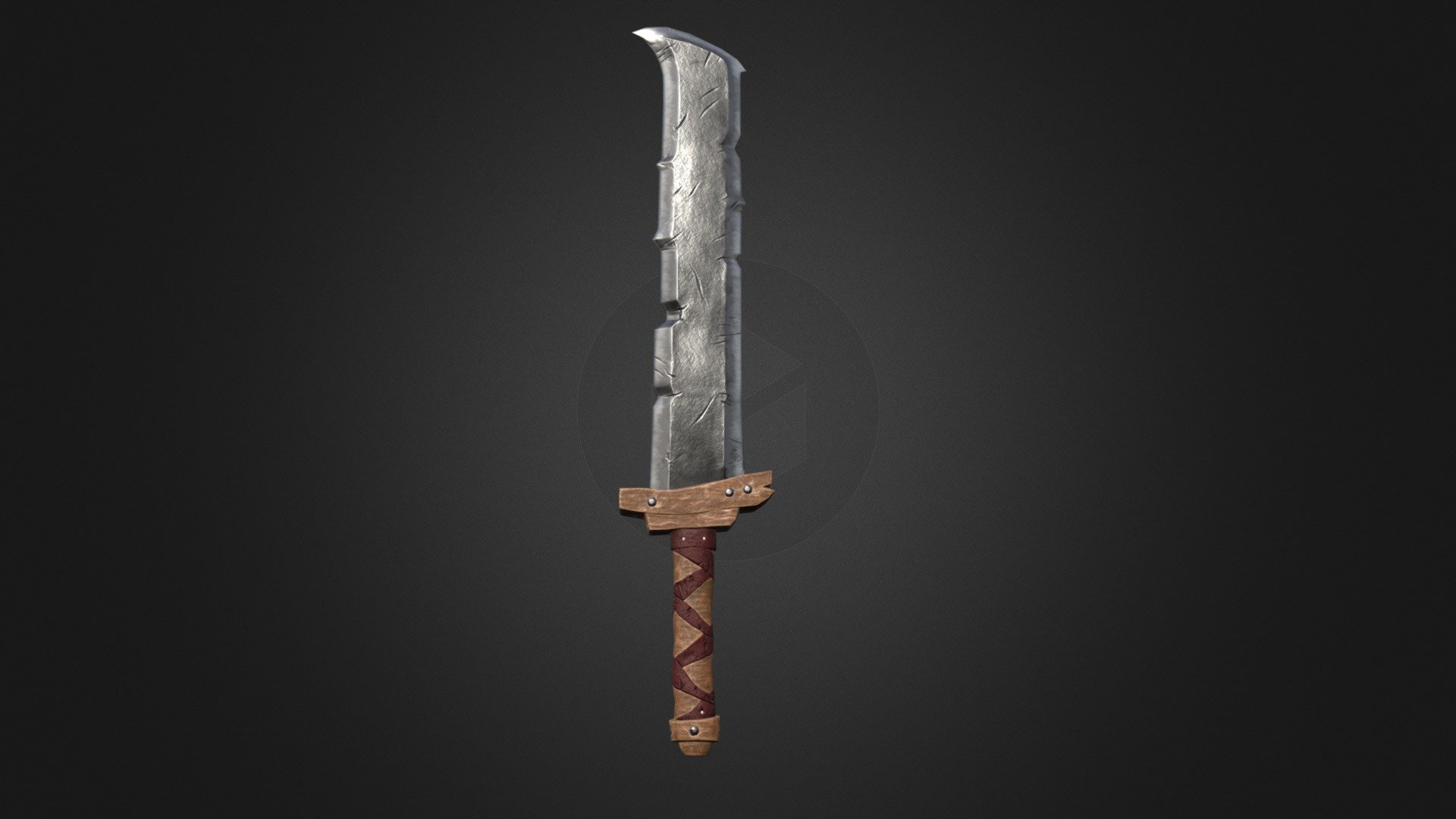 Orc's Sword. - Download Free 3D model by Biomoloko [08c4049] - Sketchfab