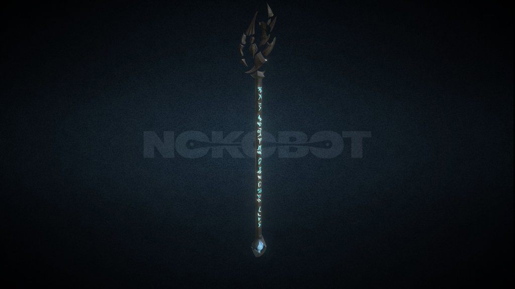 Magic Staff - A 3D model collection by Nokobot - Sketchfab