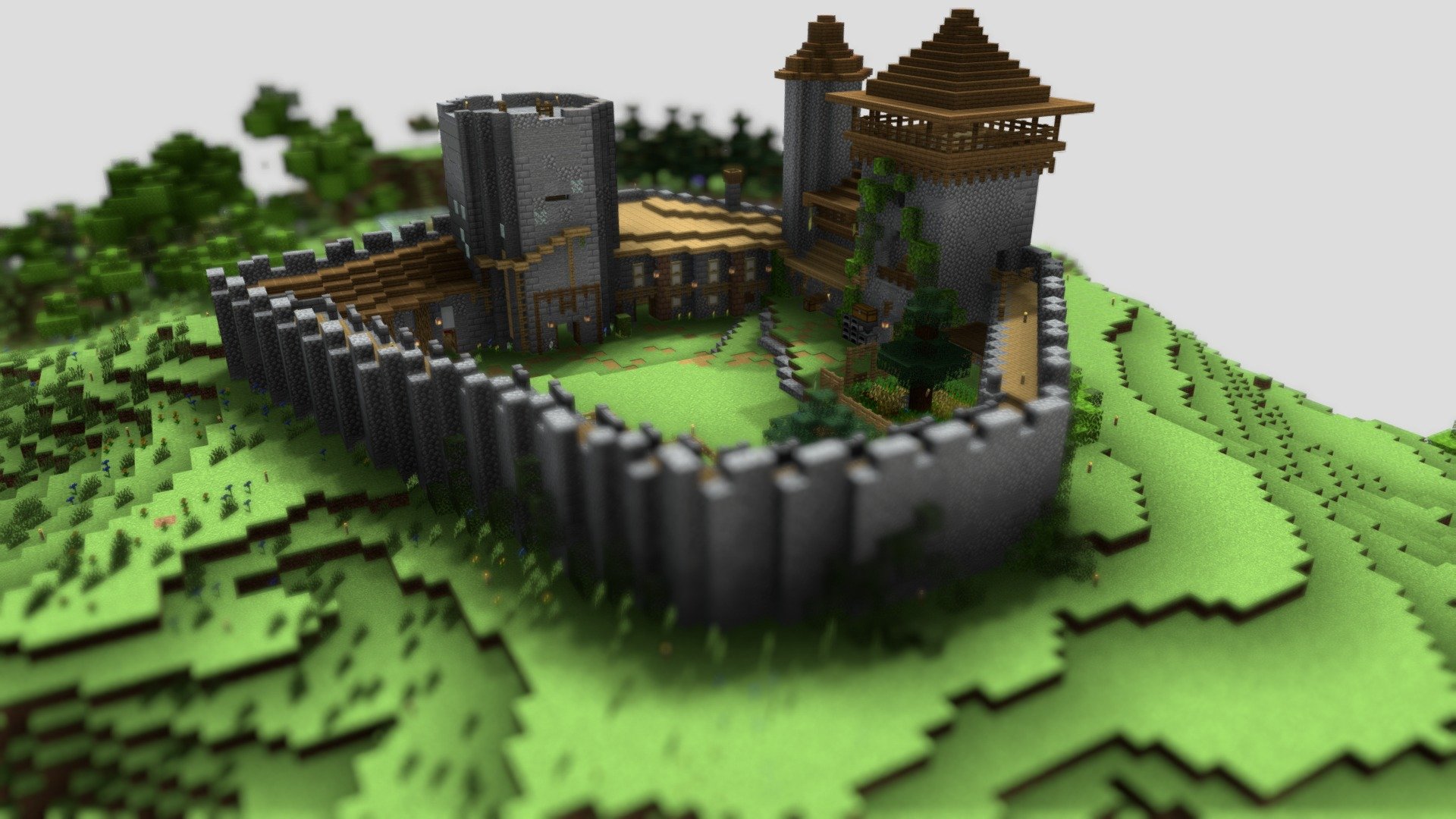 Nový Hrad u Adamova - 3D model by Ítalo Sena (@italosena) [08c60f9 ...