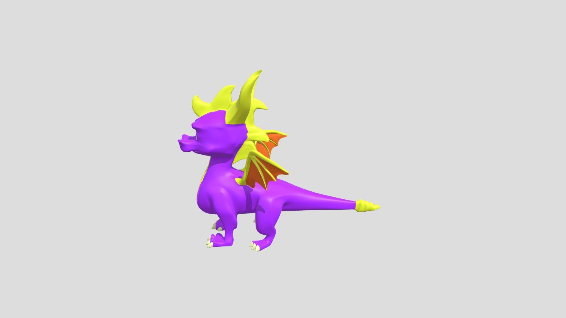 Spyro - 3D model by ace (@luckyuntal) [08c7610] - Sketchfab