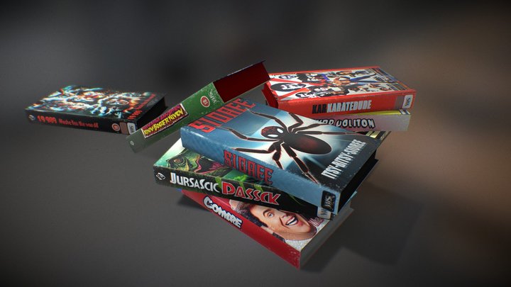 Vhs-tape 3D models - Sketchfab