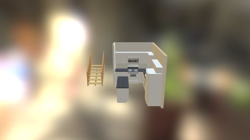 Fletcher Kitchen - 3D model by c.lyons [08c7cbc] - Sketchfab