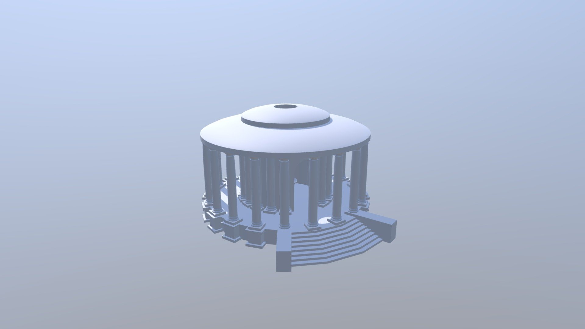 Temple Of Vesta - 3D model by rasmuss6 [08c7d8a] - Sketchfab